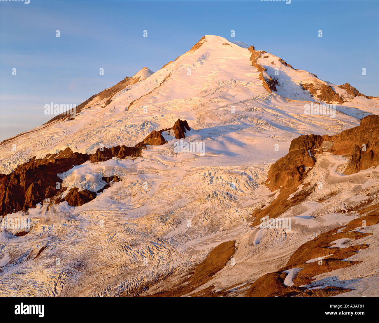 Mt Baker Washington State USA 10778 ft 3285 m Pacific Northwest North ...