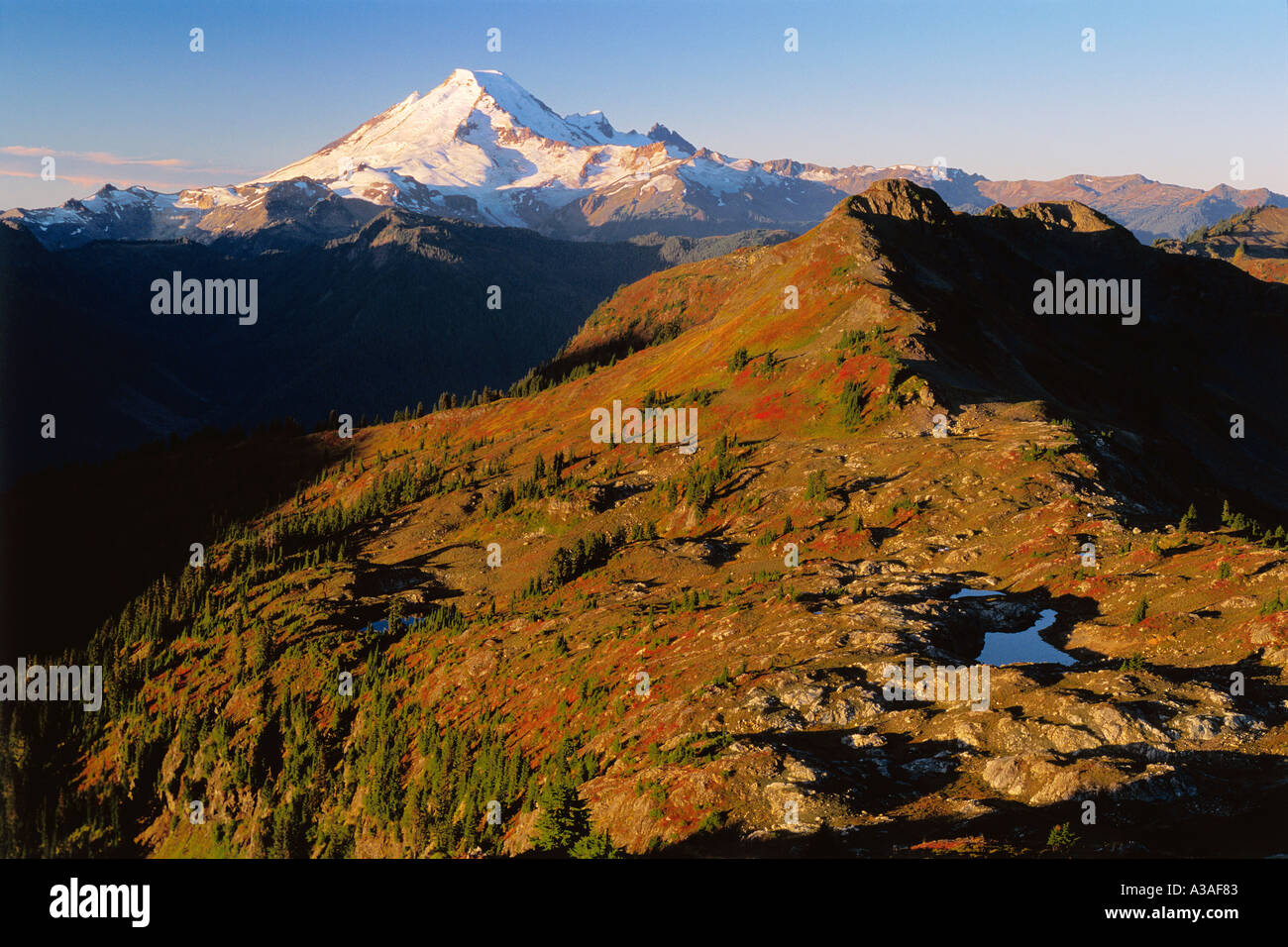 Mt Baker, Washington State, USA, 10778 ft 3285 m, Pacific Northwest ...