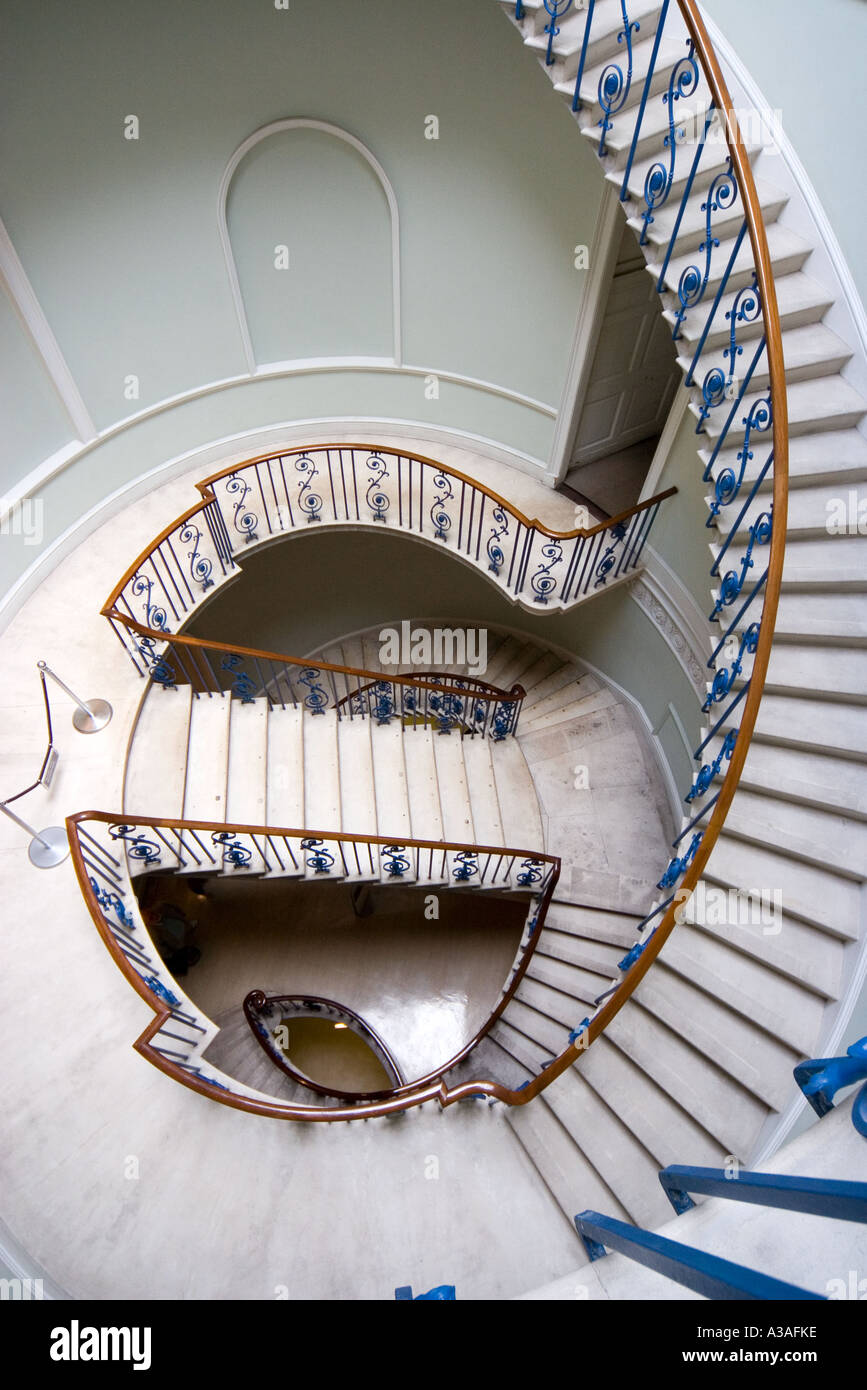 The Nelson Steps in Somerset House London UK Stock Photo - Alamy