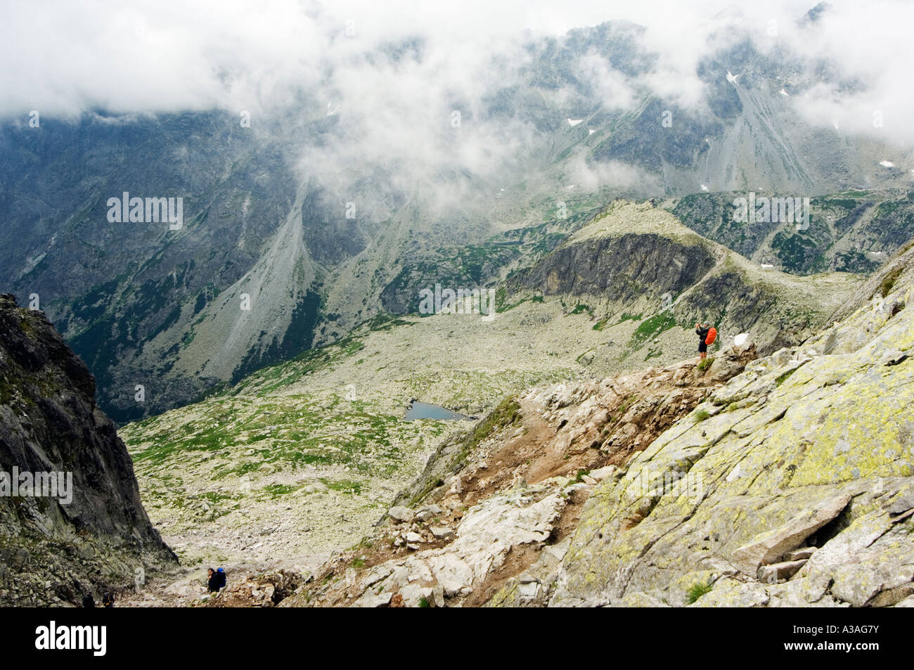 Slovakia High Tatras Mountains Vyoske Tatry Tatra National Park ...