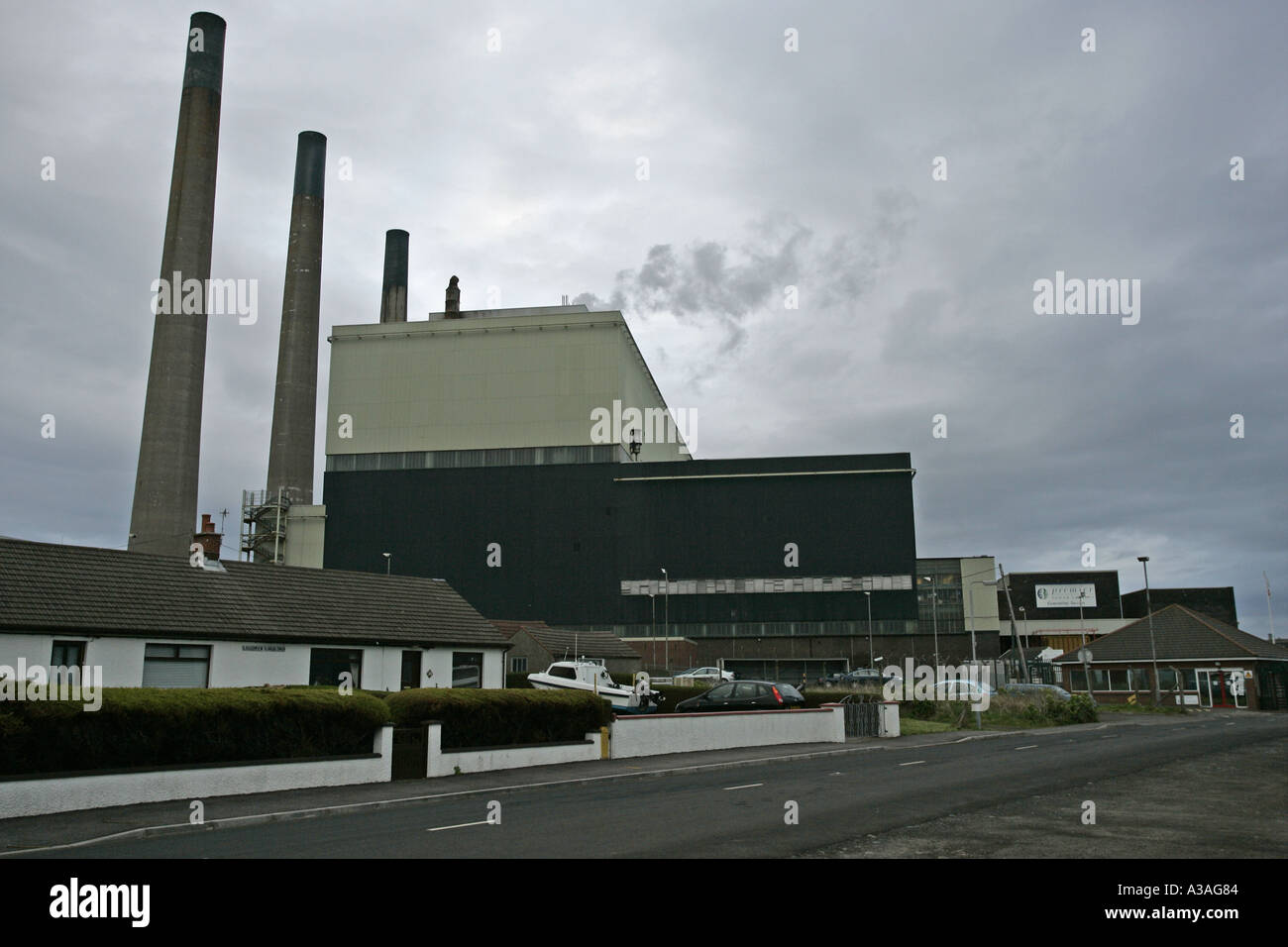 ballylumford power station islandmagee county antrim northern ireland ...