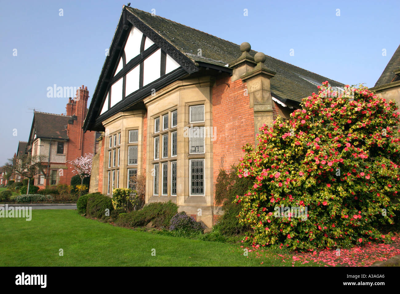 function suite of local village hall Stock Photo - Alamy