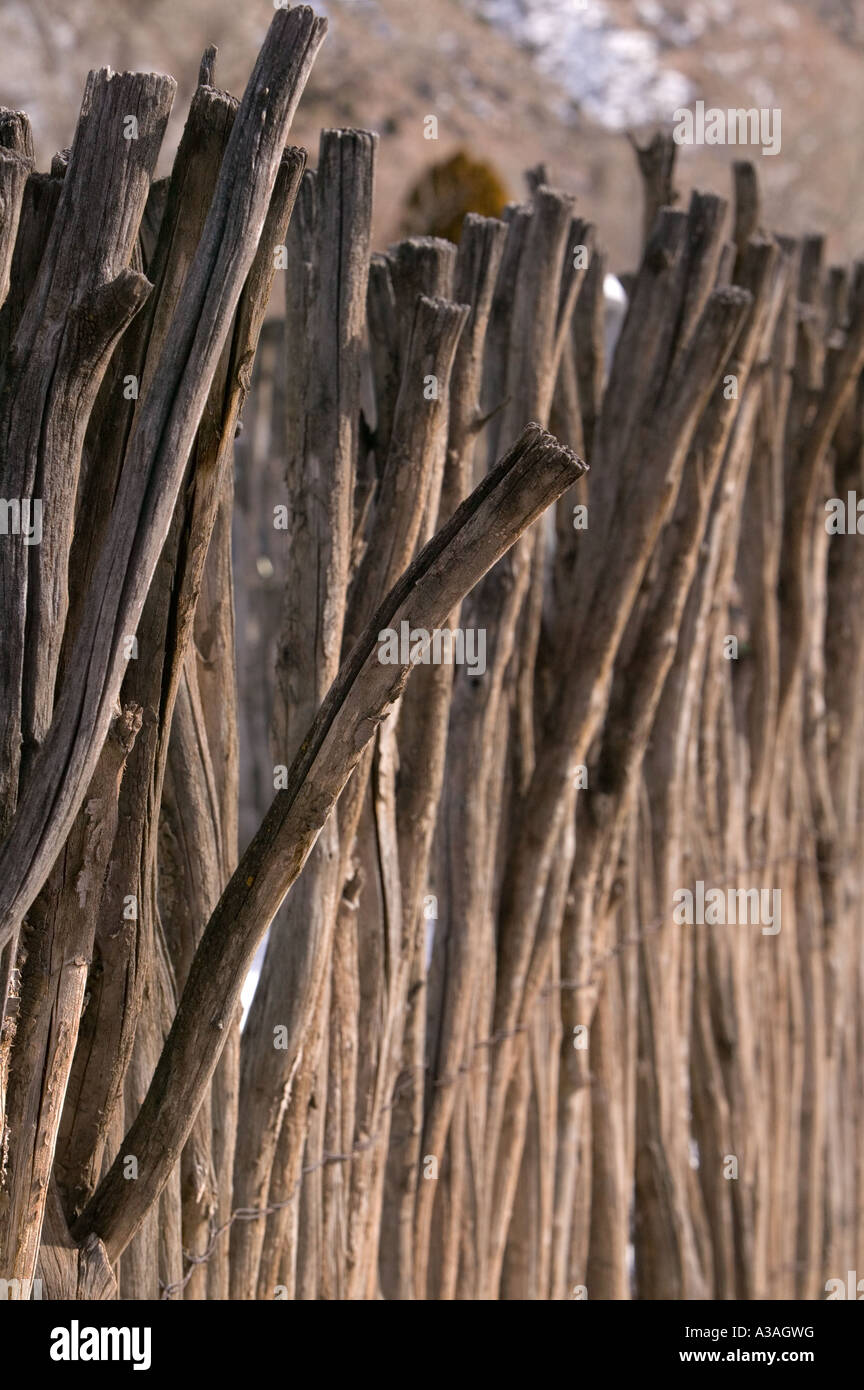 Coyote fence hi-res stock photography and images - Alamy
