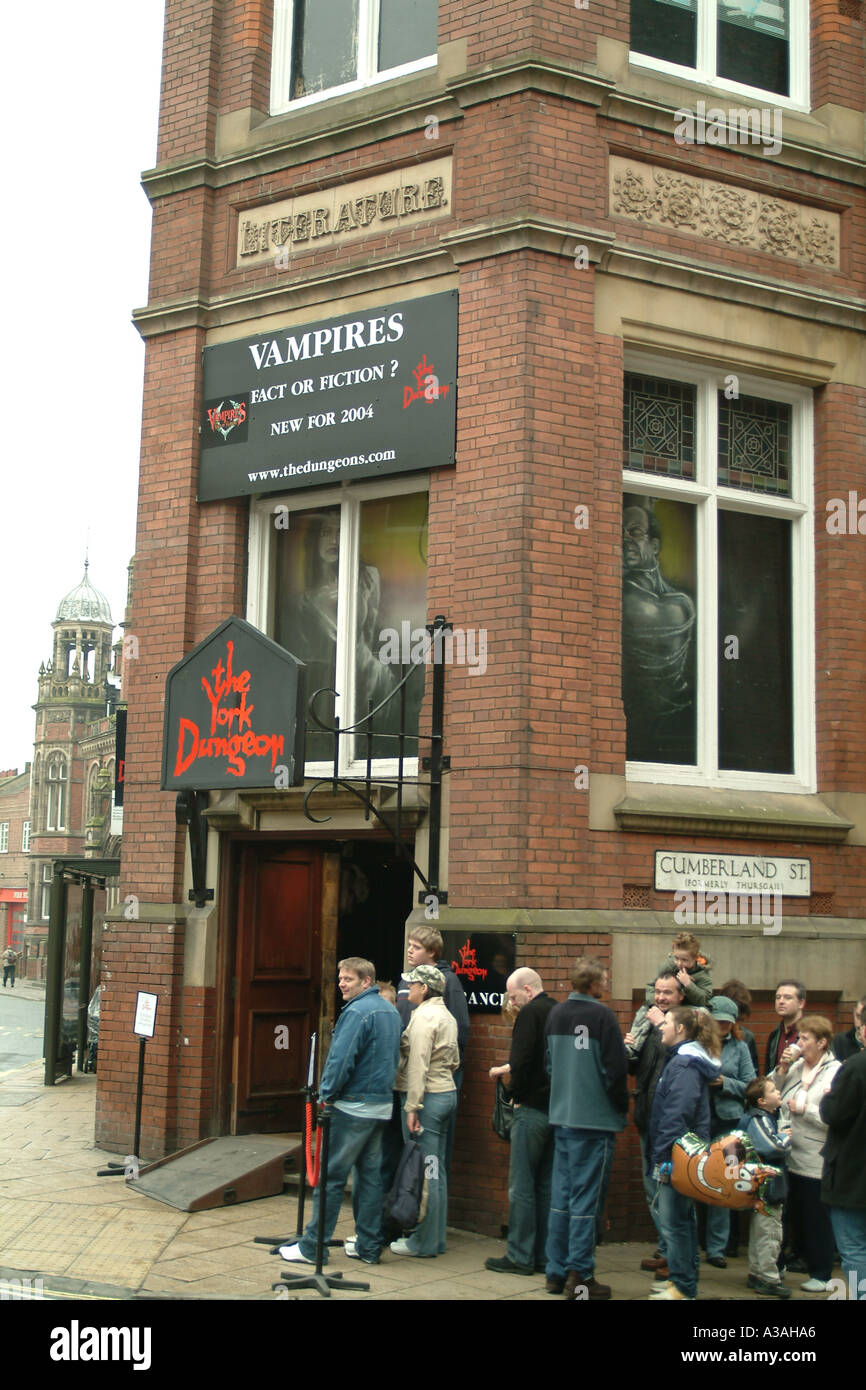 York Dungeon York England Stock Photo - Alamy