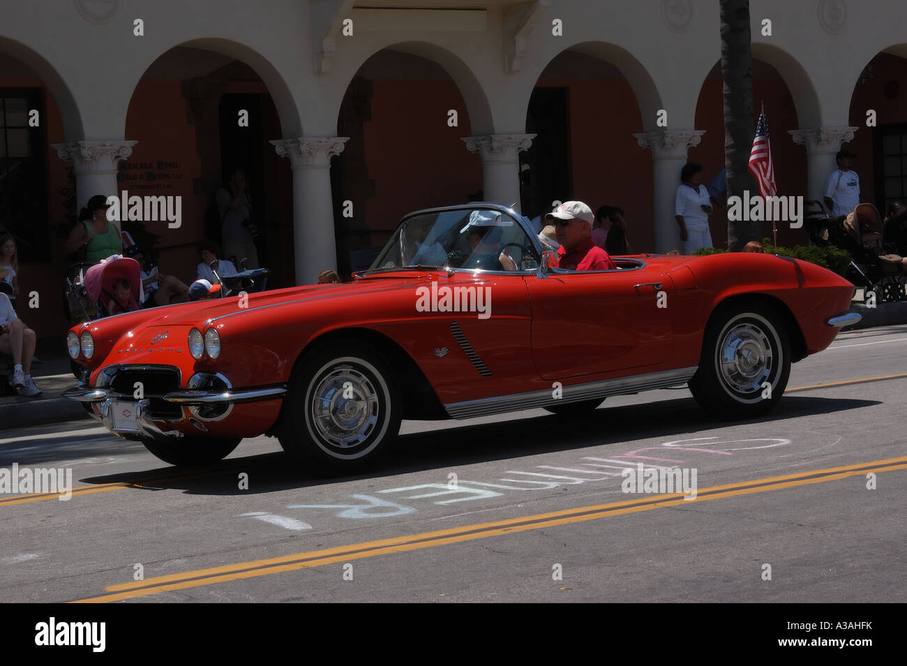 Red corvette hi-res stock photography and images - Alamy