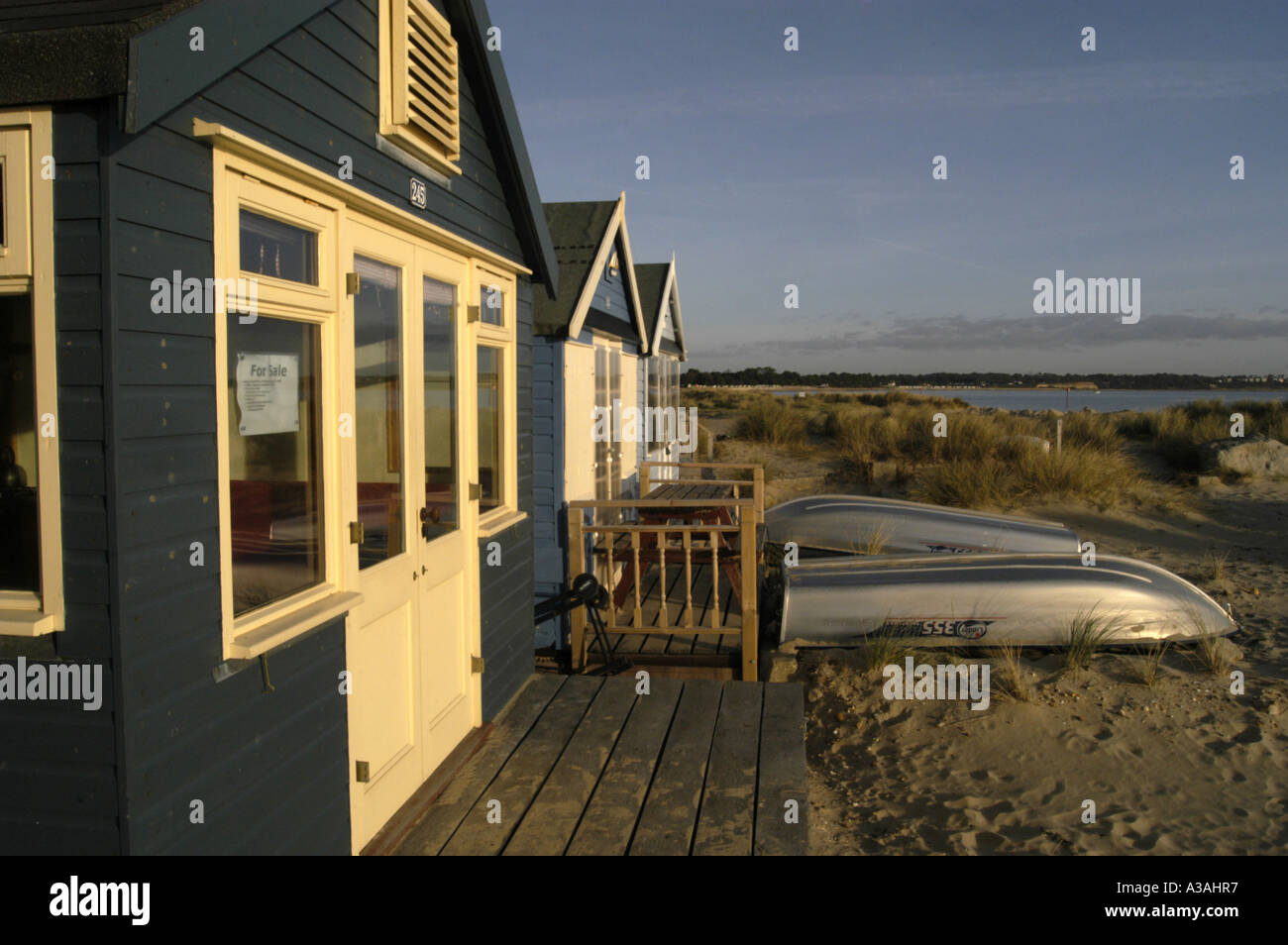 Beach Huts on Mudeford Sandbank, Dorset.The most expensive beach hut ...