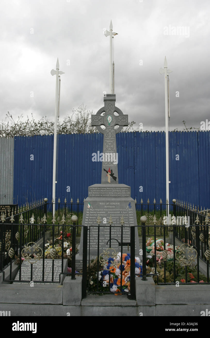 IRSP INLA republican monument milltown cemetery falls road west belfast ...