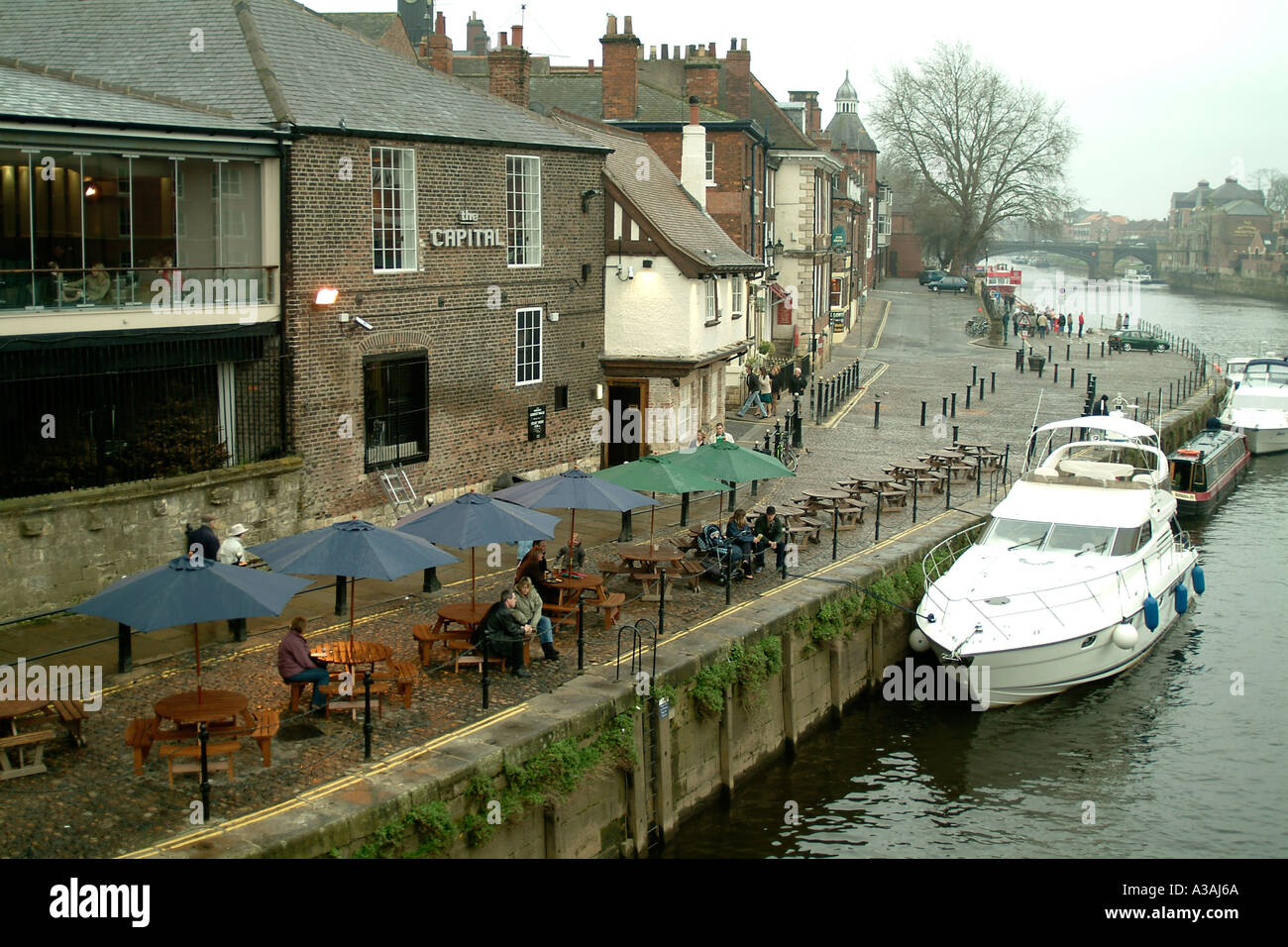 River Ouse York England Stock Photo - Alamy