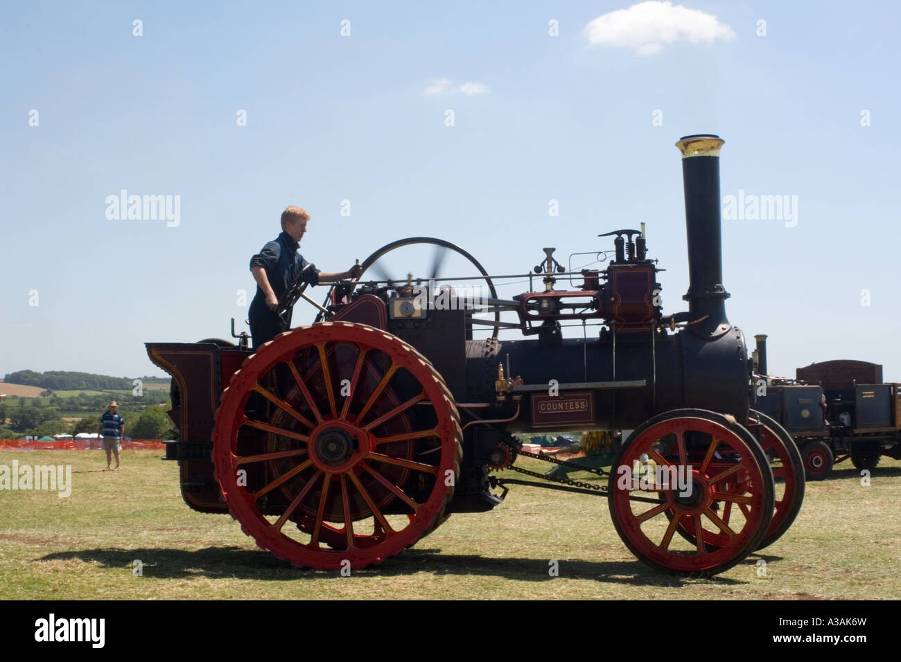 Steam engine driver and wheels hi-res stock photography and images - Alamy