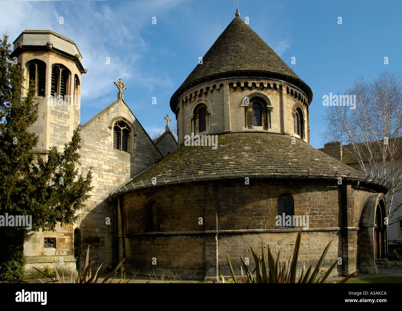The Round Church Cambridge Stock Photo - Alamy