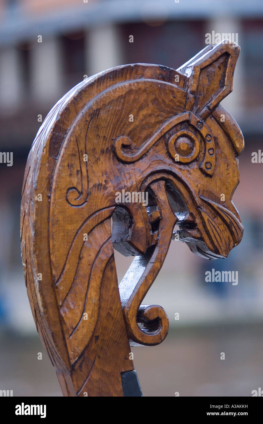 York viking longboat hi-res stock photography and images - Alamy