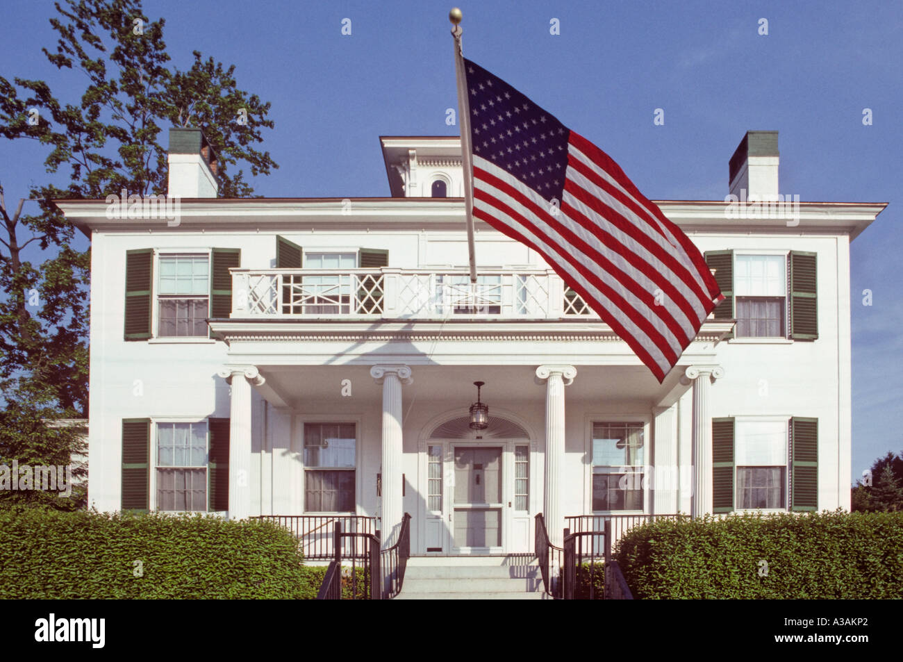 The Blaine Mansion in Augusta, Maine Stock Photo - Alamy