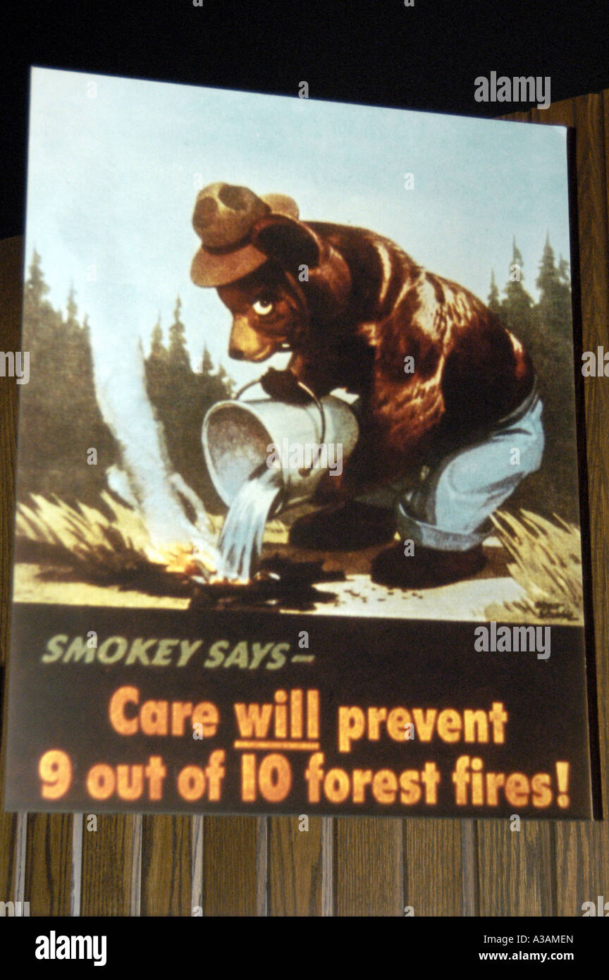 Smokey The Bear Poster
