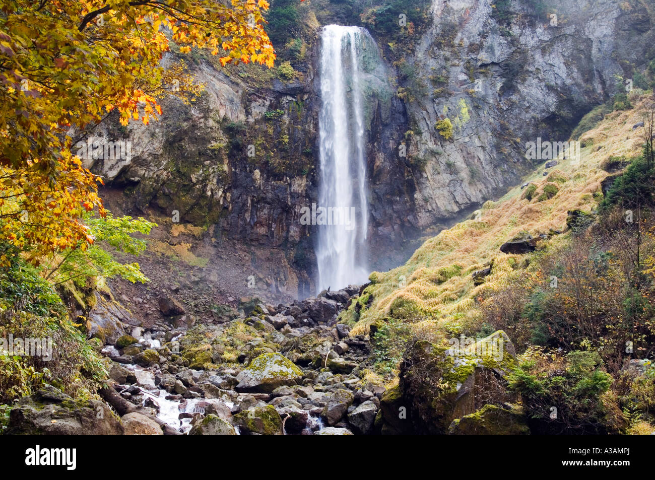 hirayu waterfall takayama city gifu prefecture Japan Asia Stock Photo ...