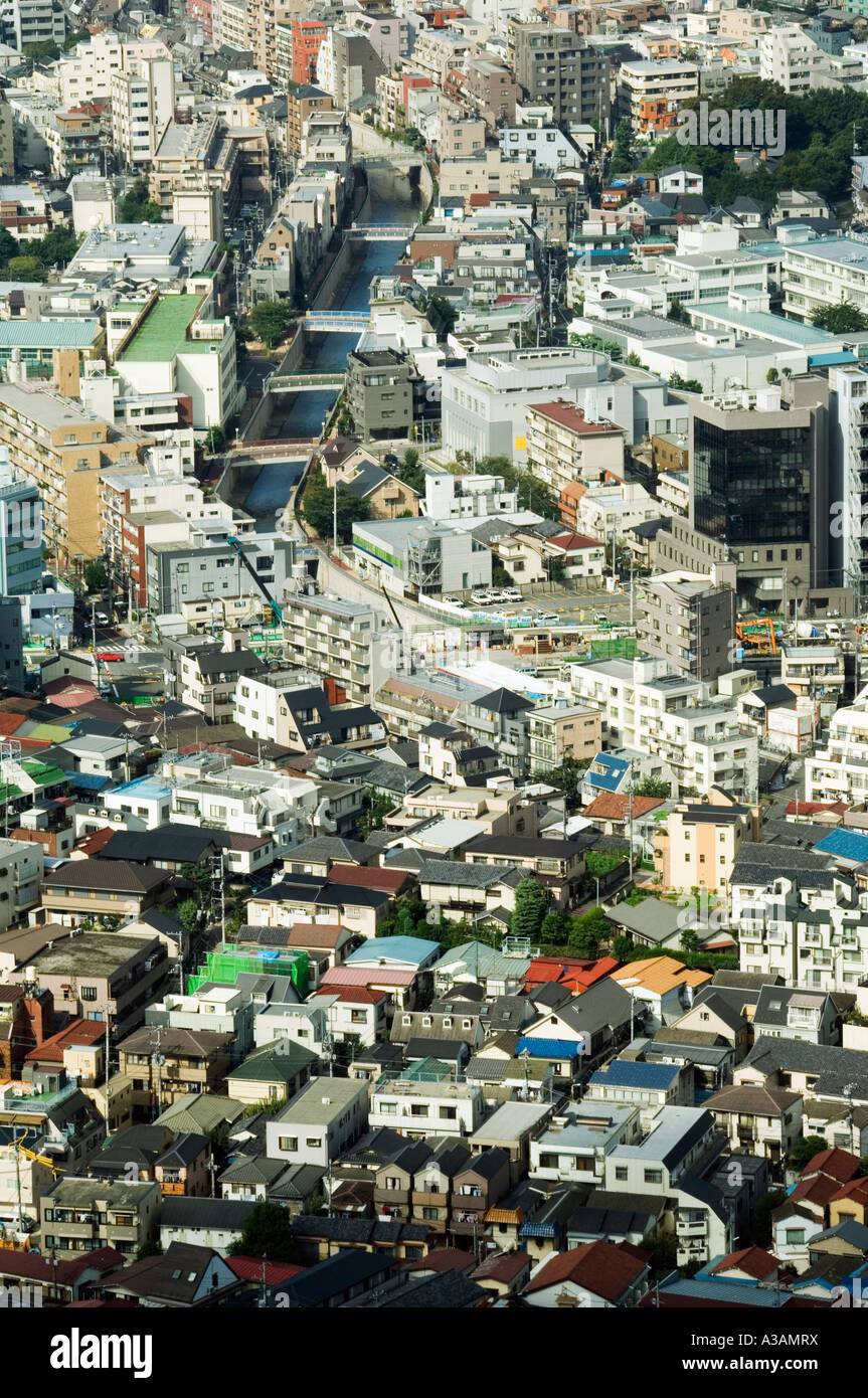 Aerial View of City Buildings Tokyo Japan Asia Stock Photo - Alamy