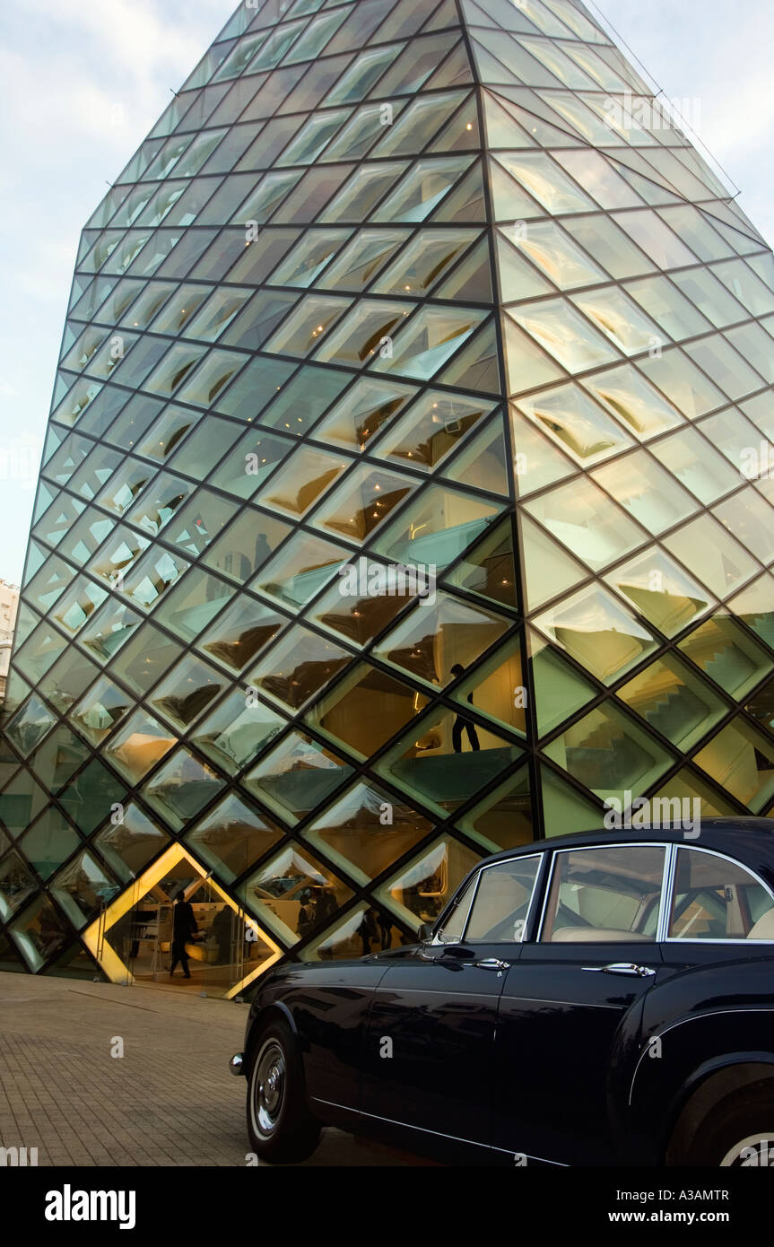 Prada Building in Omotesando Tokyo Japan Asia Stock Photo - Alamy