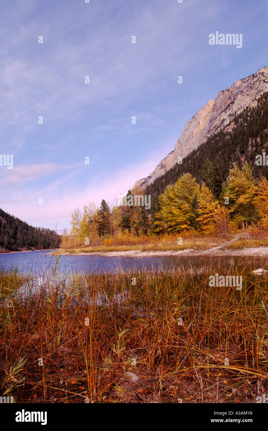 At Crown Lake in Marble Canyon Provincial Park in the Cariboo Region of ...