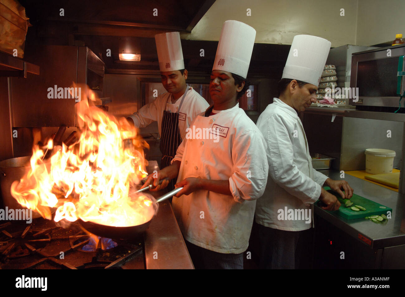 Photograph by Howard Barlow DILLI RESTAURANT Altrincham Cheshire Stock ...