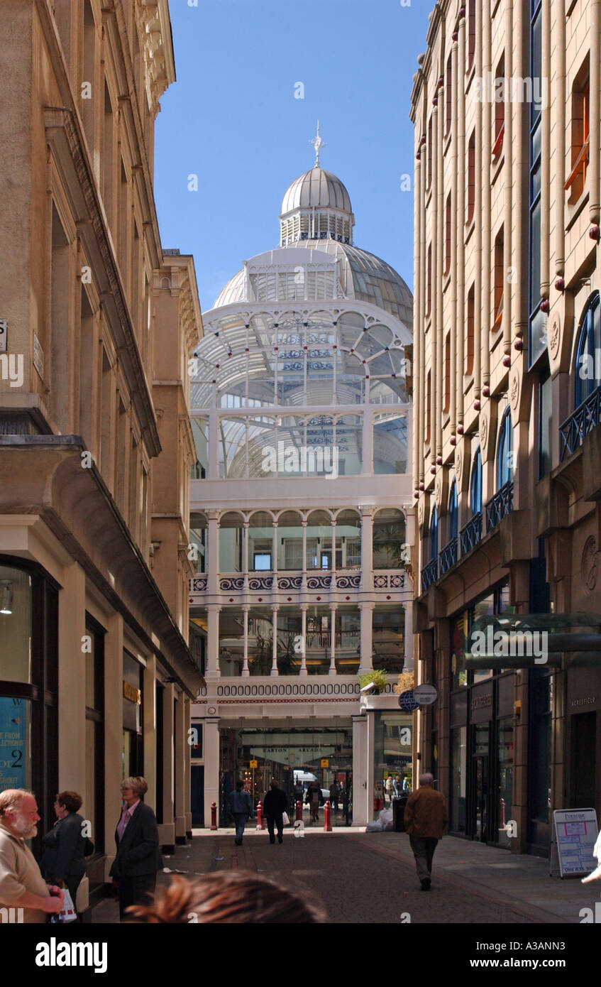 COPYRIGHT PIC BY HOWARD BARLOW - BARTON ARCADE, Manchester Stock Photo ...