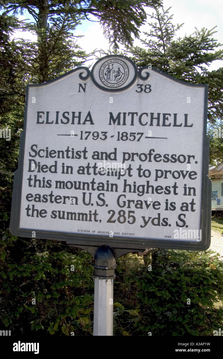 Elisha mitchell hi-res stock photography and images - Alamy