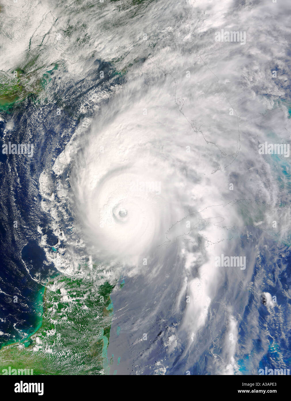 Hurricane Ivan 09L in the Gulf of Mexico Date Tuesday September 14 2004 ...