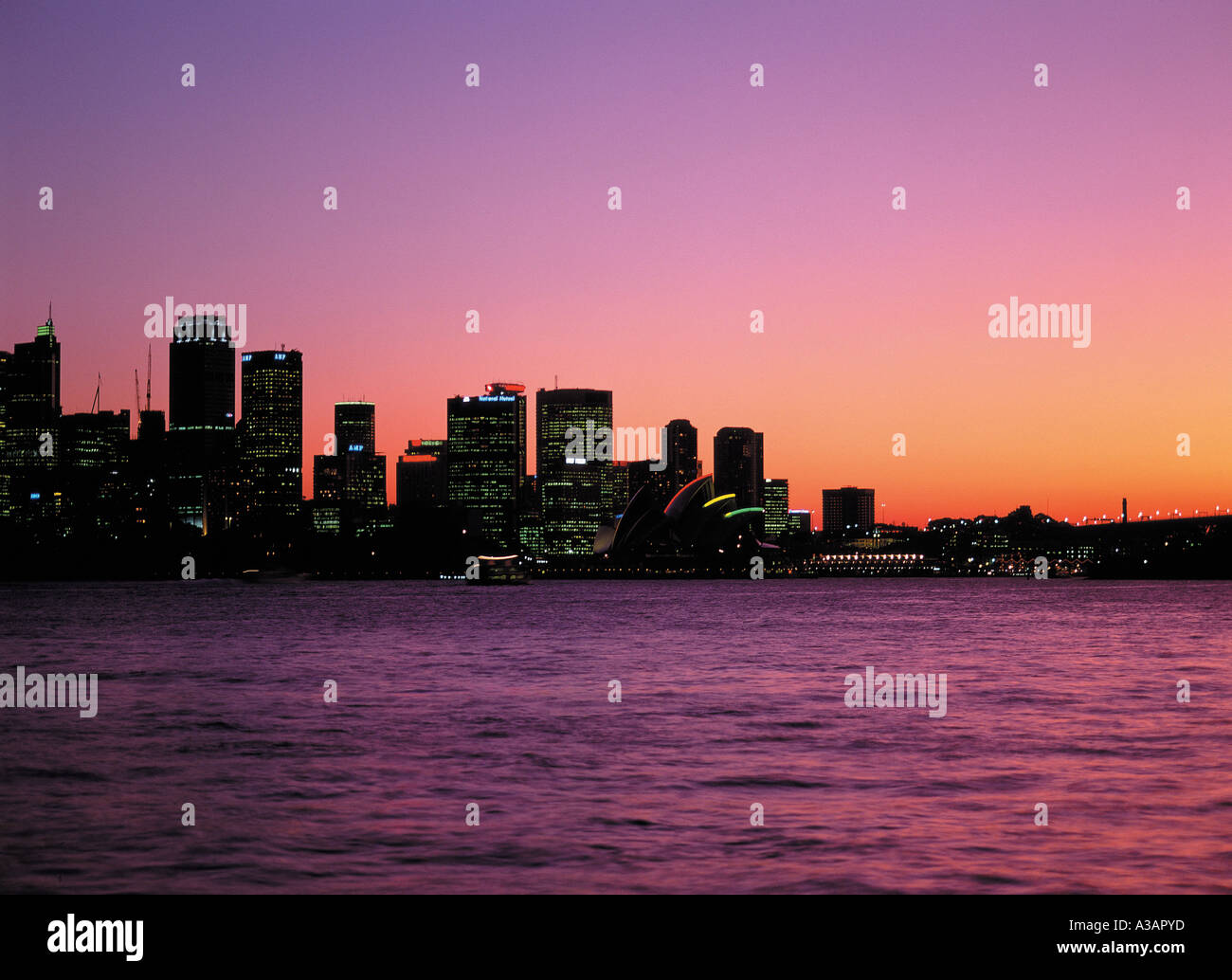 outdoor,exterior,night,night view,city,town scene Stock Photo - Alamy