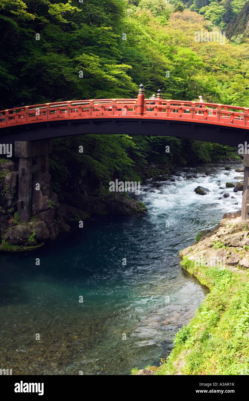 Shinkyo Sacred Bridge Nikko Tochigi Japan Asia Stock Photo - Alamy