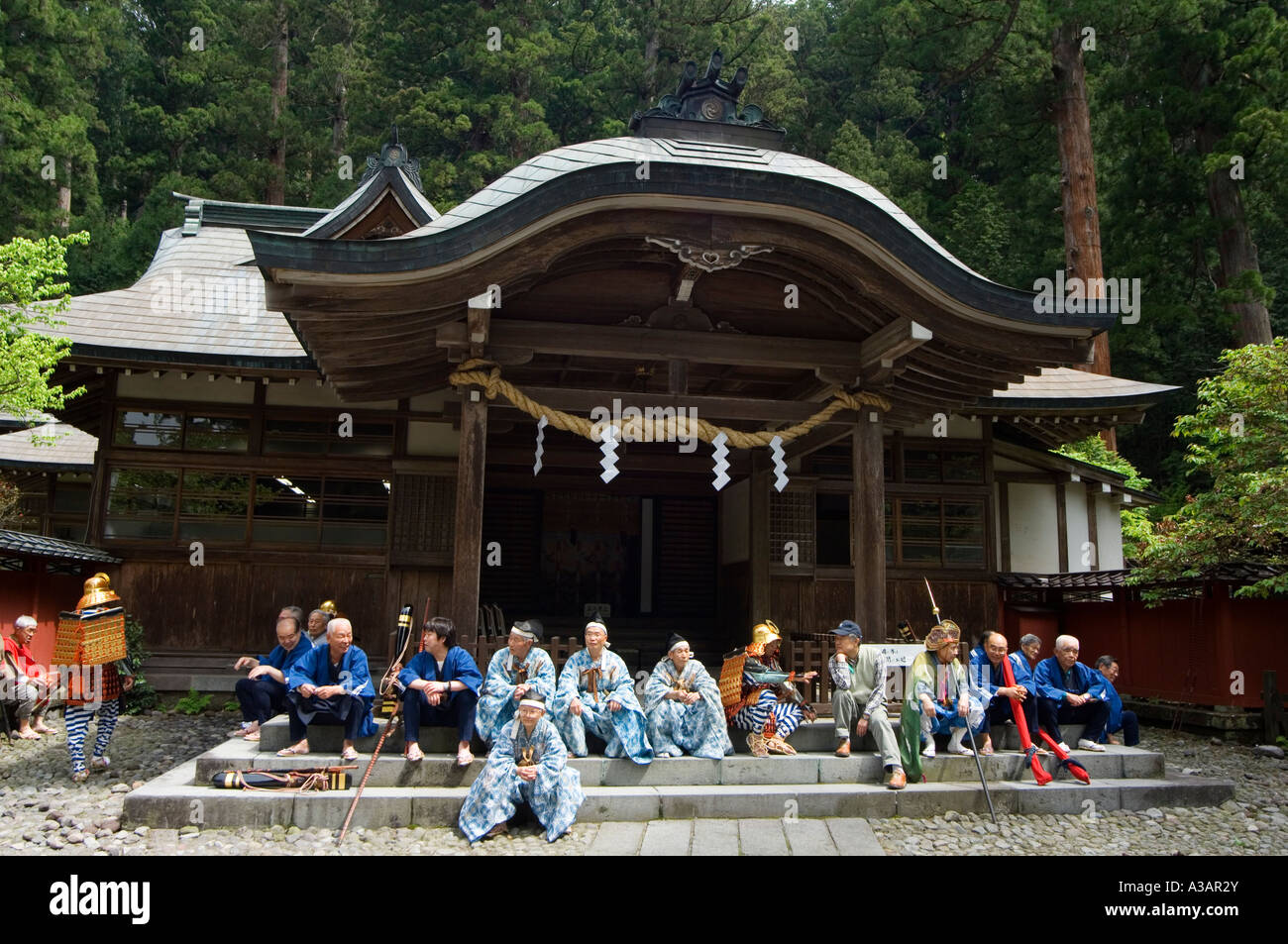 Nikko Spring Festival Toshogu Shrine Nikko Tochigi Japan Asia Stock ...