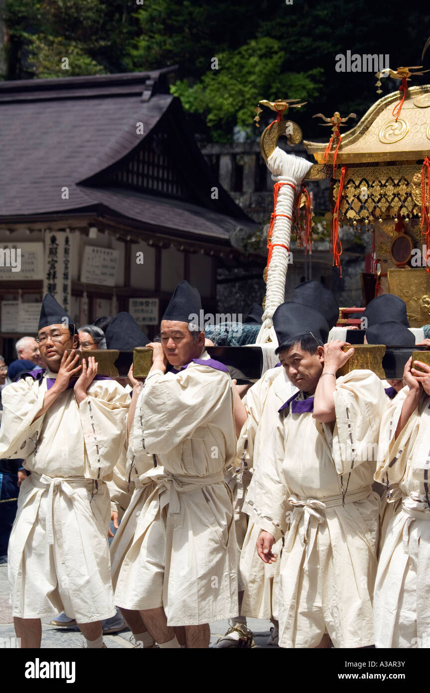 Fuedal Procession at Nikko Spring Festival Toshogu Shrine Nikko Tochigi ...