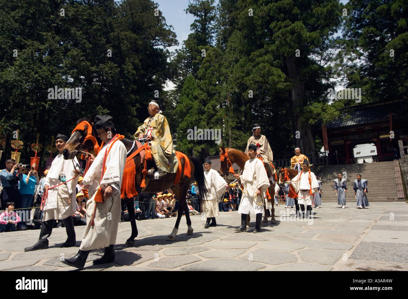 Fuedal Procession at Nikko Spring Festival Toshogu Shrine Nikko Tochigi ...