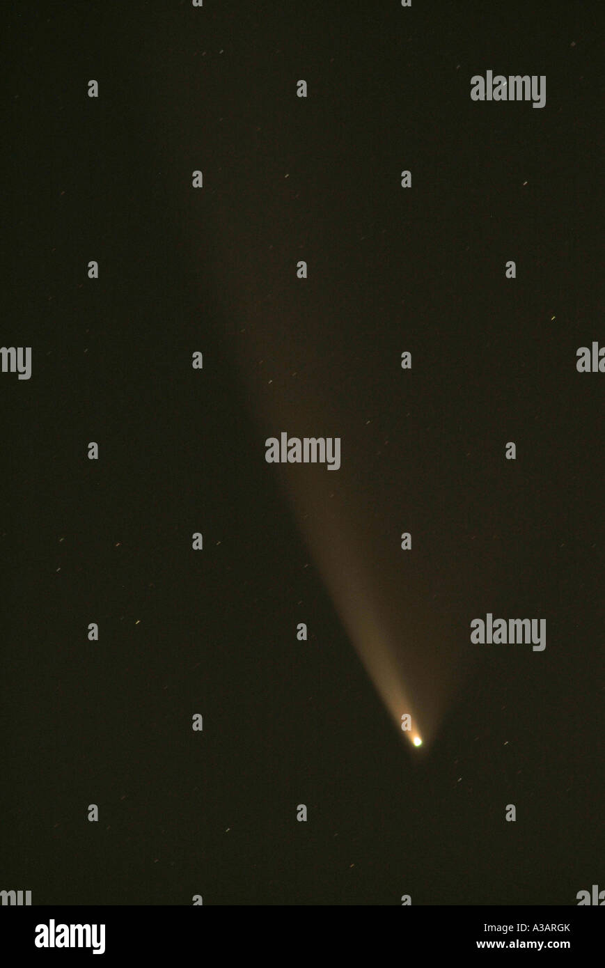 Comet McNaught at night Stock Photo - Alamy