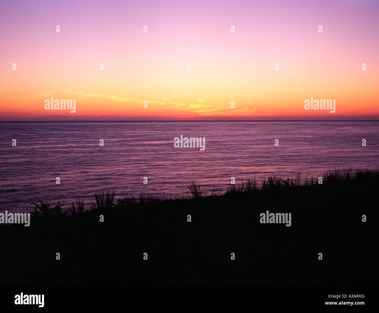Sunrise over the Cape Cod National Seashore, Truro, MA USA Stock Photo ...