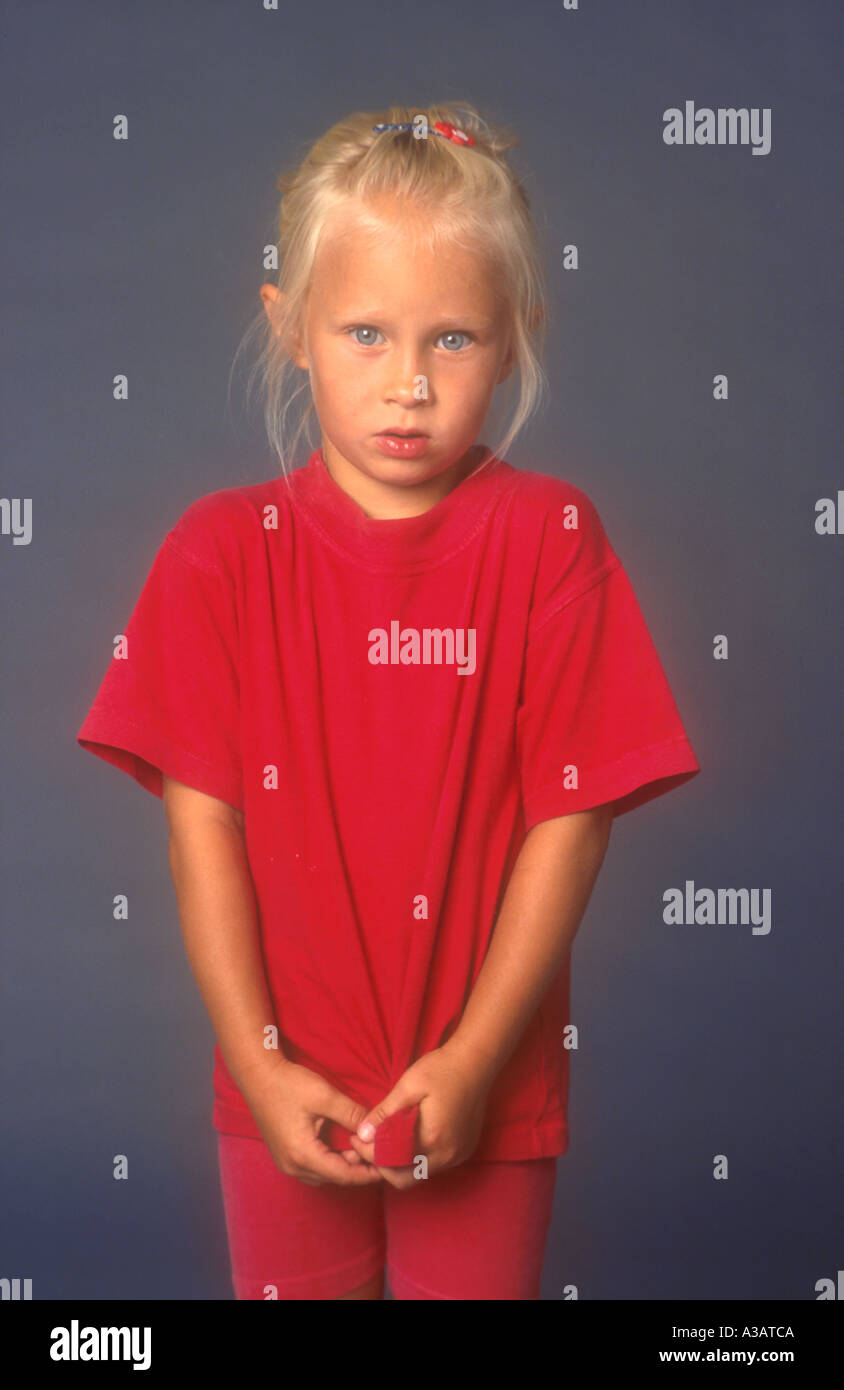 Embarrassed girl hi-res stock photography and images - Alamy