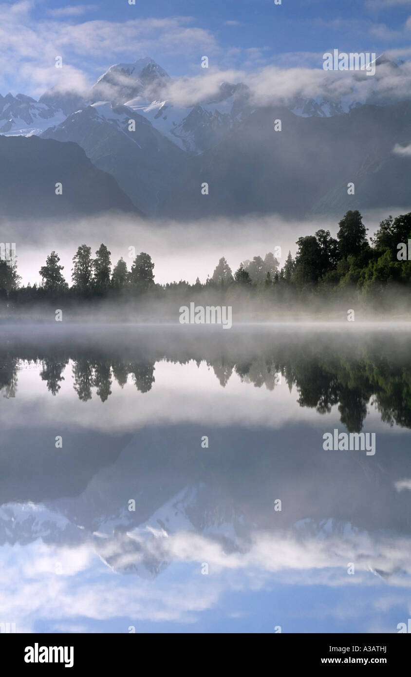 Lake Matheson Westland Tai Poutini National Park West Coast South ...