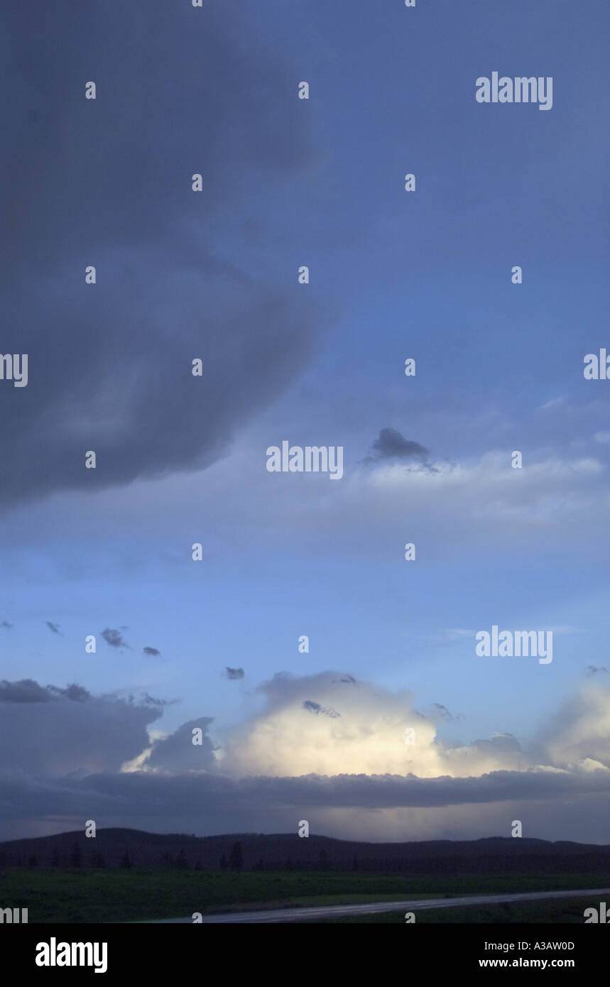 Beautiful and impressive sunset clouds Stock Photo - Alamy