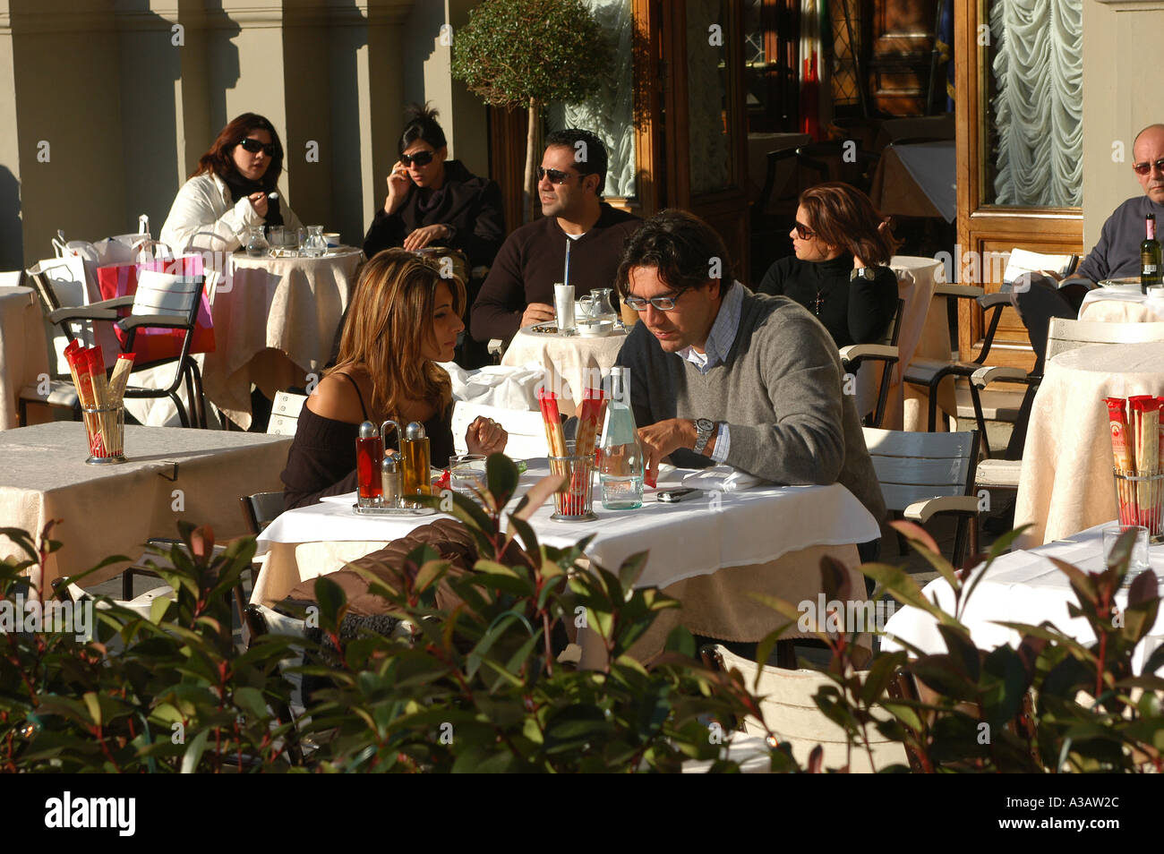 Piazza della Reppublica originally the site of a Roman Forum the square ...