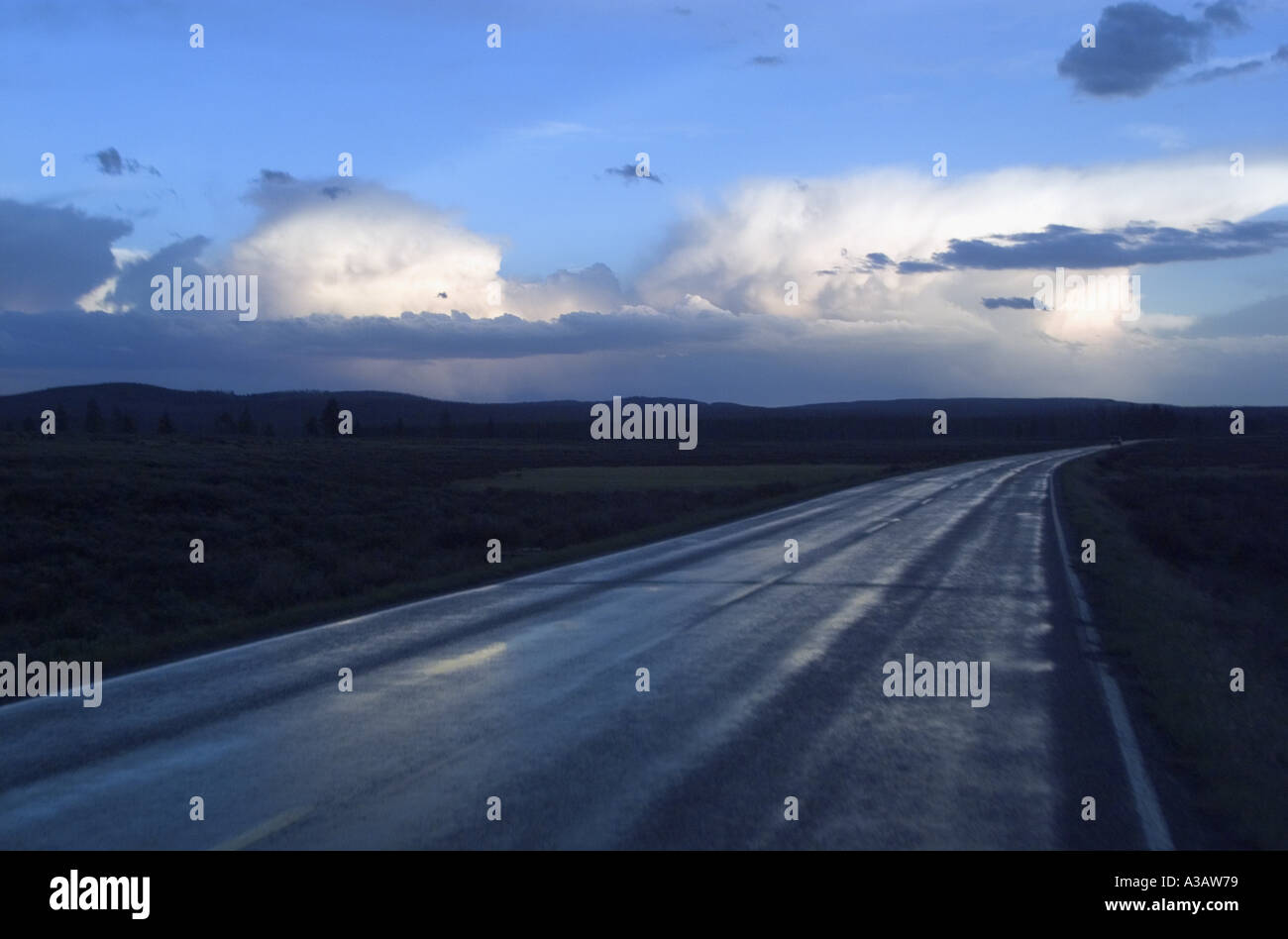 Slick roadway hi-res stock photography and images - Alamy