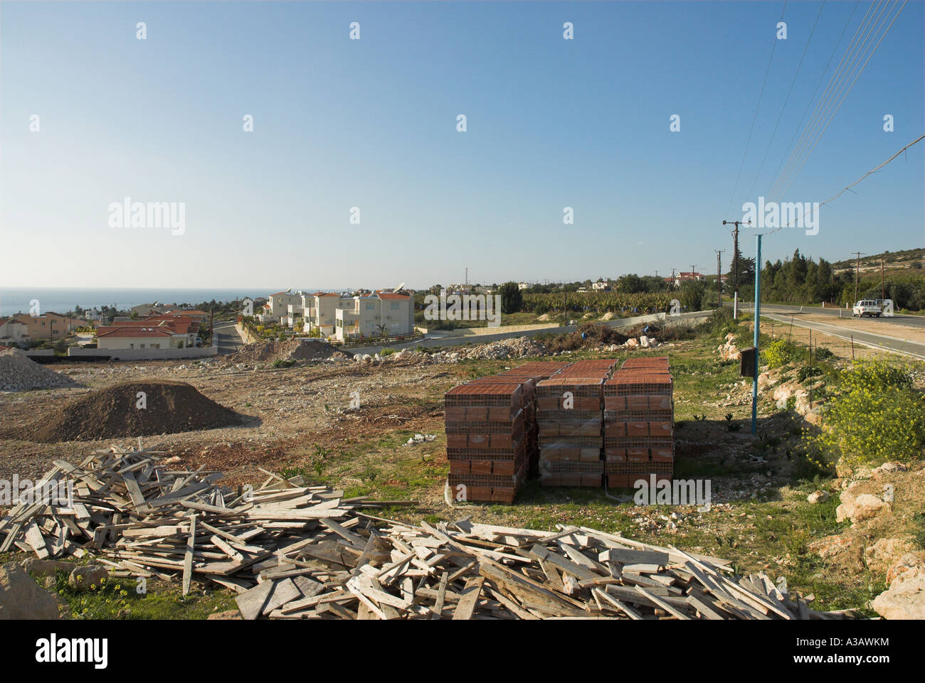Building development in Cyprus Stock Photo - Alamy