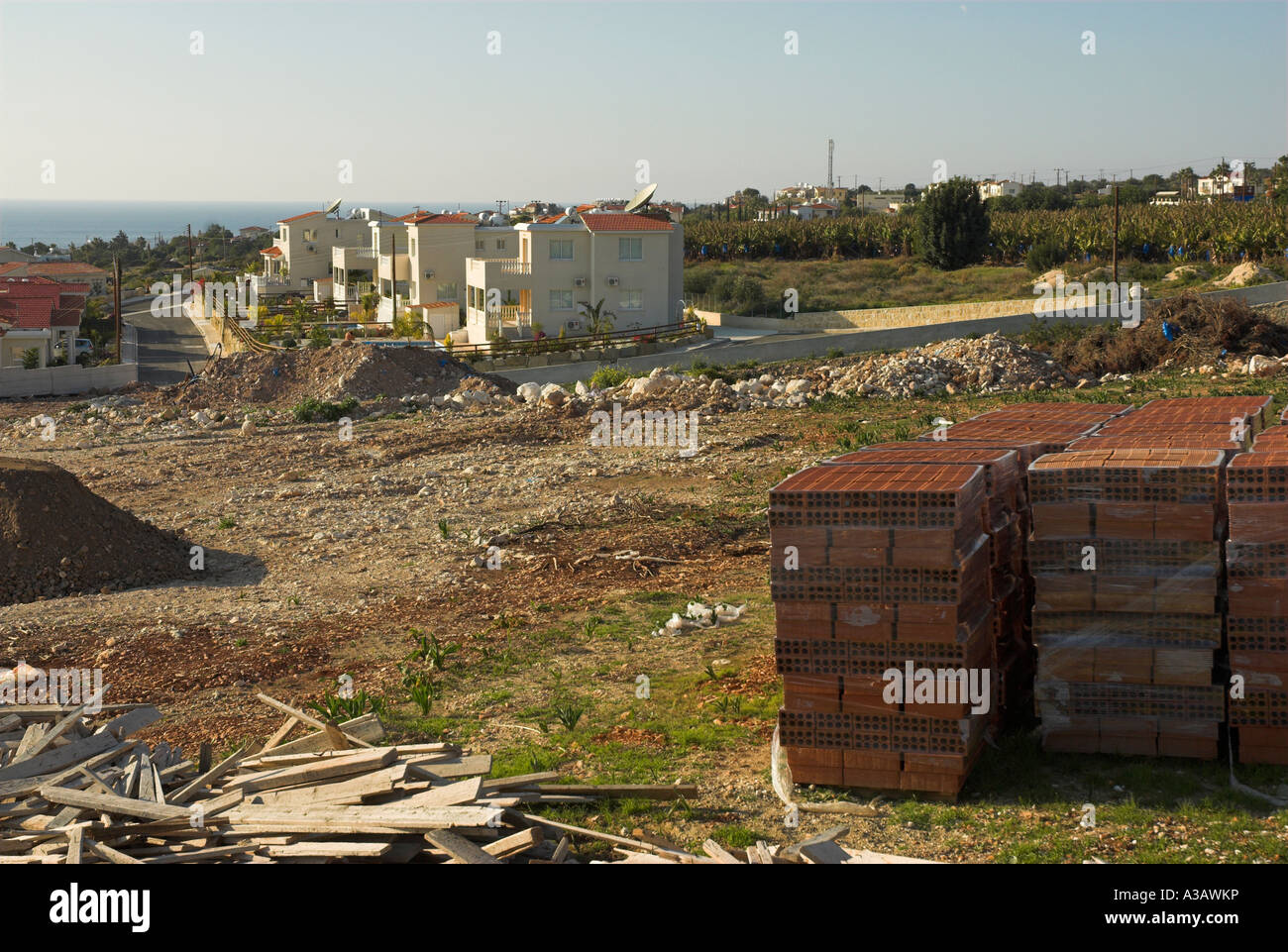 Building development in Cyprus Stock Photo - Alamy