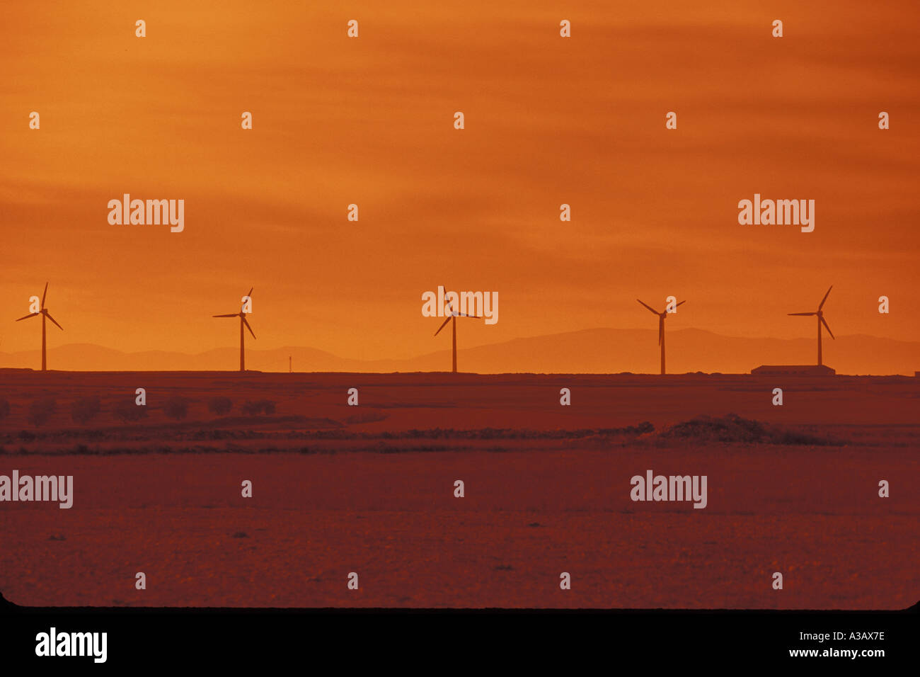 Air pollution suburban areas Zaragoza Spain pollution dump garbage ...