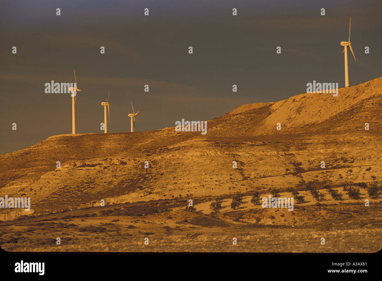 Air pollution suburban areas Zaragoza Spain pollution dump garbage ...