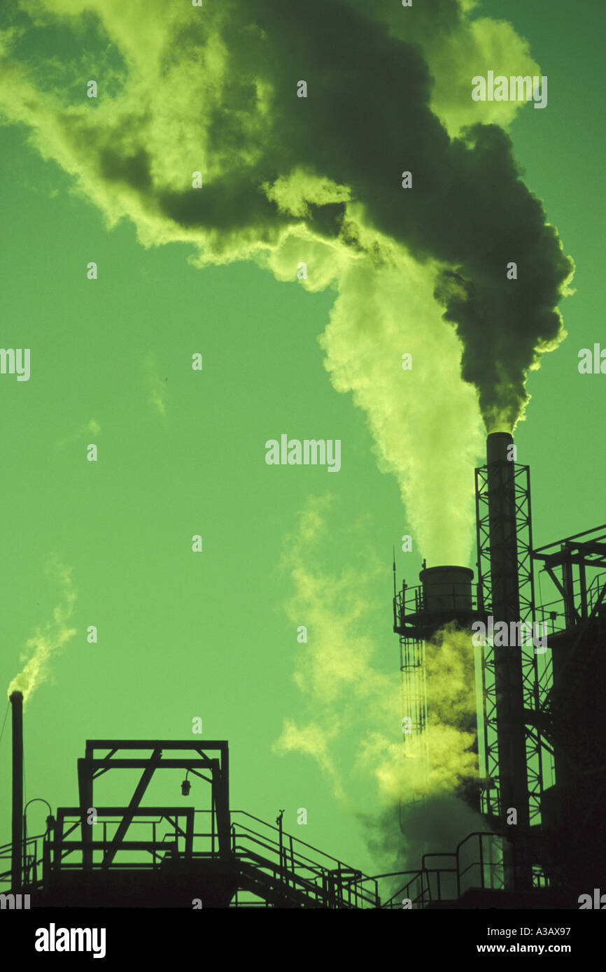 Air pollution suburban areas Zaragoza Spain pollution dump garbage ...