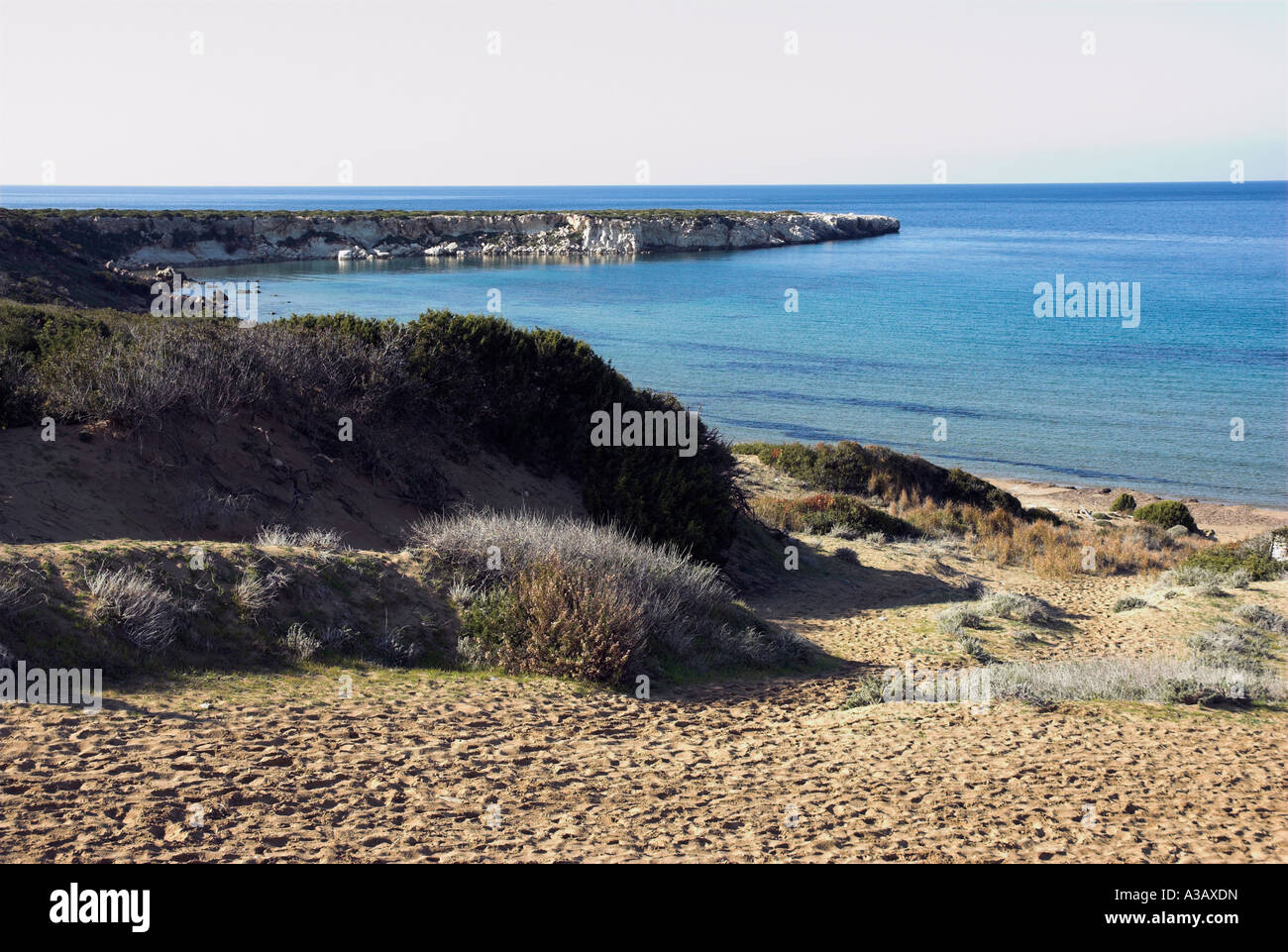 Lara Turtle beach. Cyprus Stock Photo - Alamy