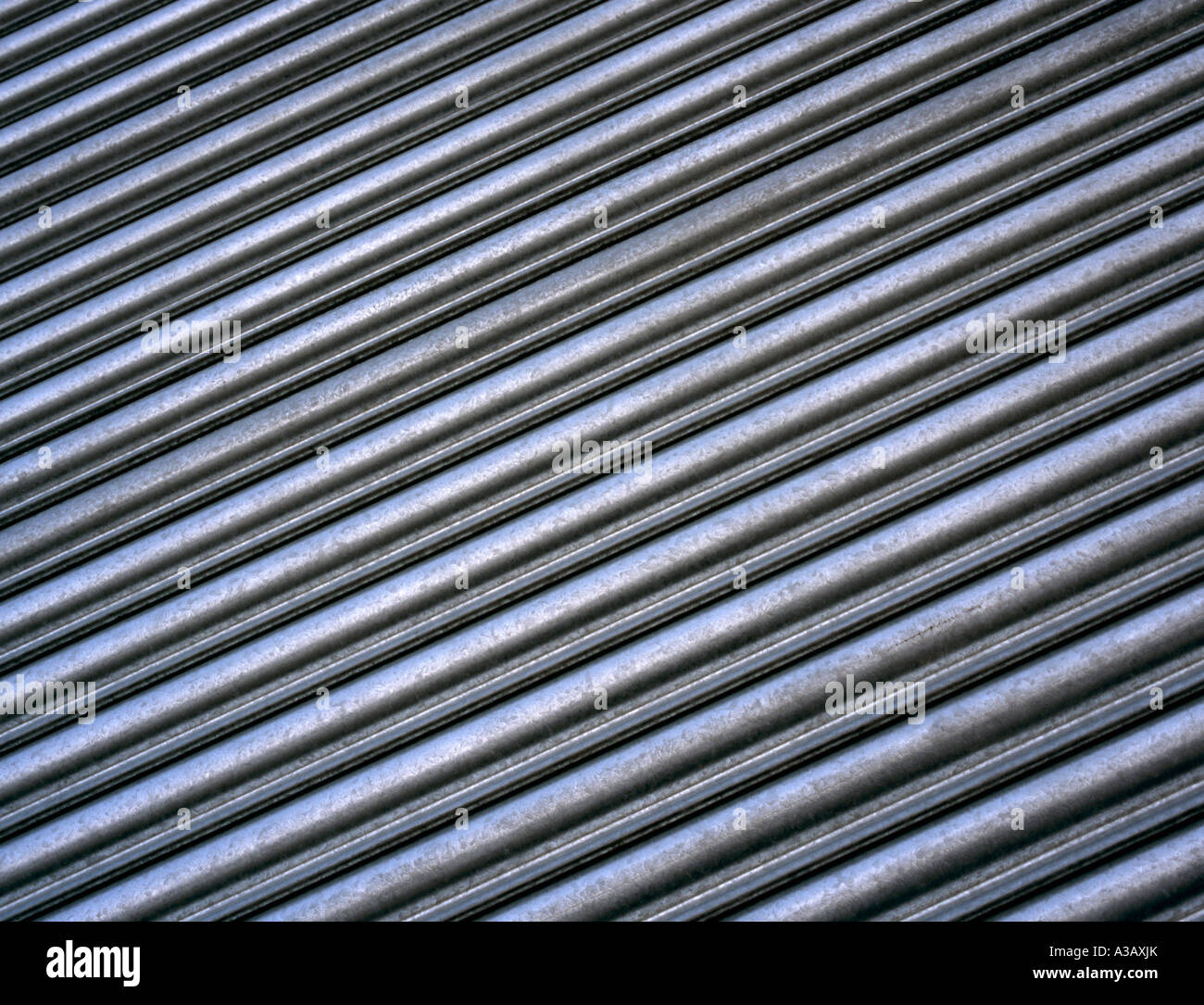 Galvanised steel shutters hi-res stock photography and images - Alamy