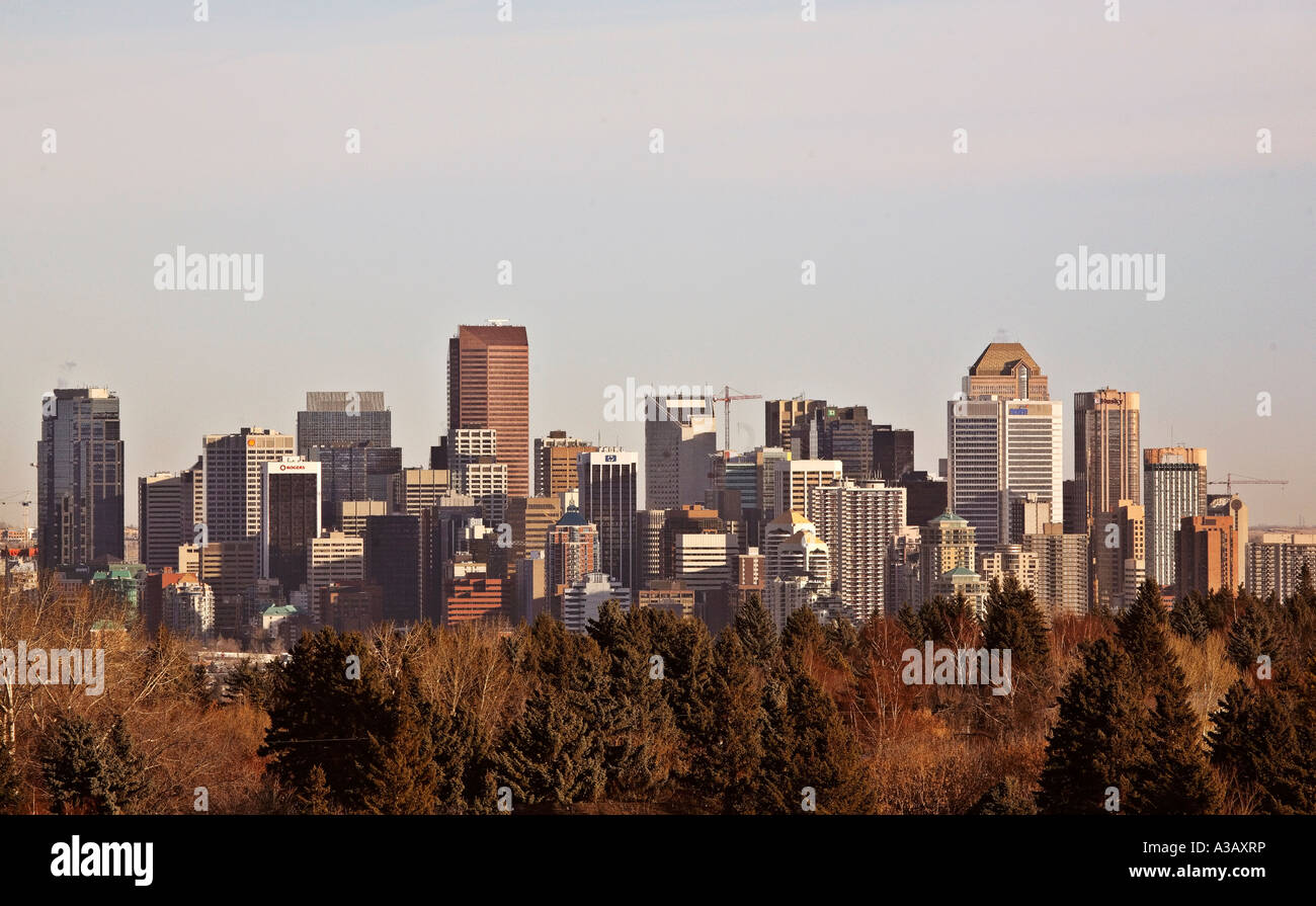 buildings in downtown Calgary Stock Photo - Alamy