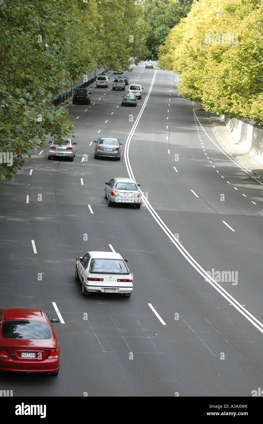 3 lane carriageway hi-res stock photography and images - Alamy