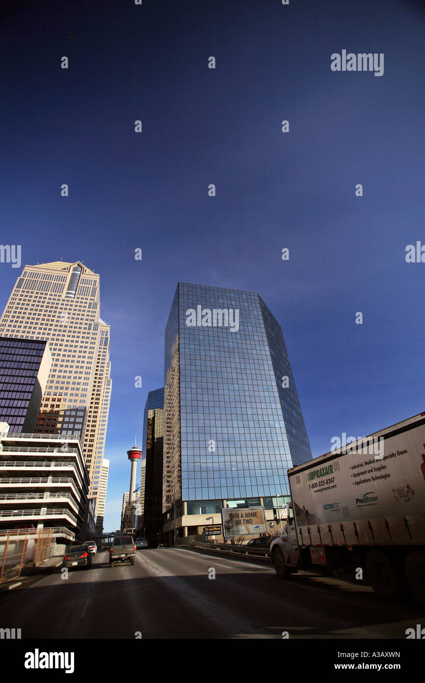 buildings in downtown Calgary Stock Photo - Alamy