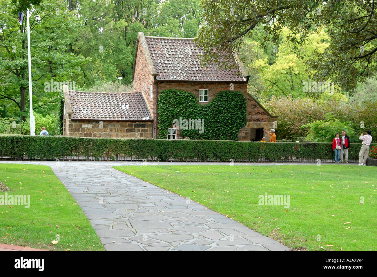 Captain Cook's cottage Stock Photo - Alamy
