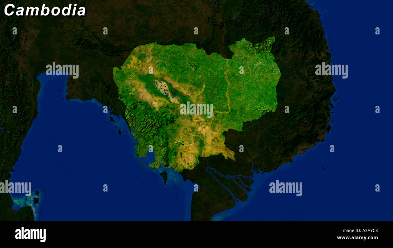 Maps of cambodia hi-res stock photography and images - Alamy