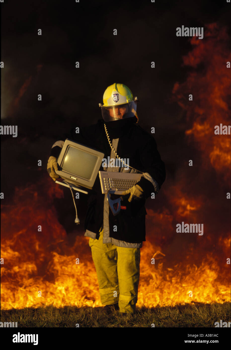 Computer Rescue 0366 Stock Photo - Alamy